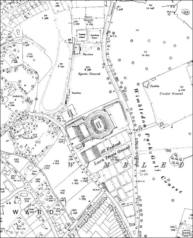 History of Wimbledon in maps | Blog | OS