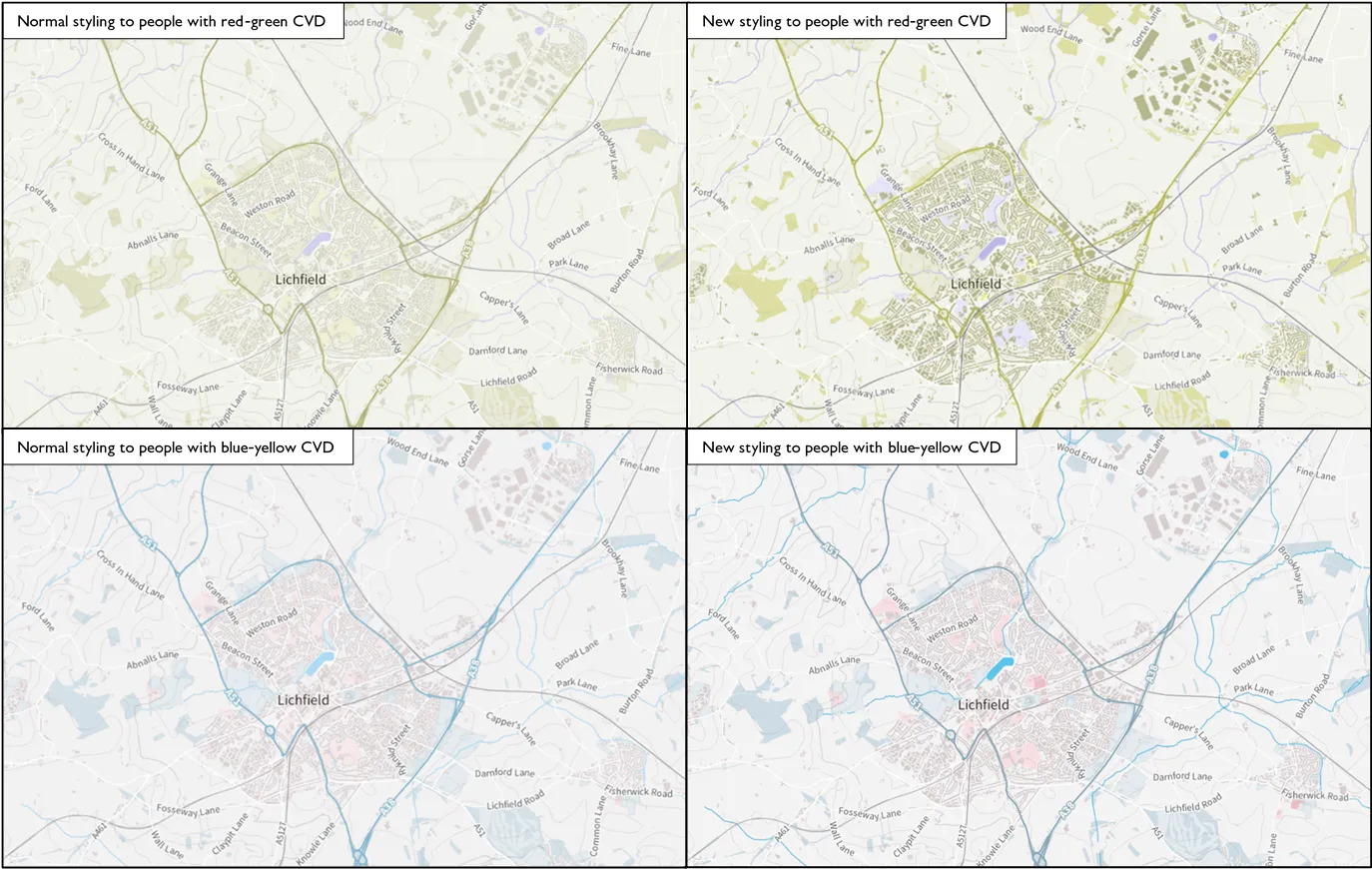 OS Open Zoomstack Styles for colour blind users | Blog | OS