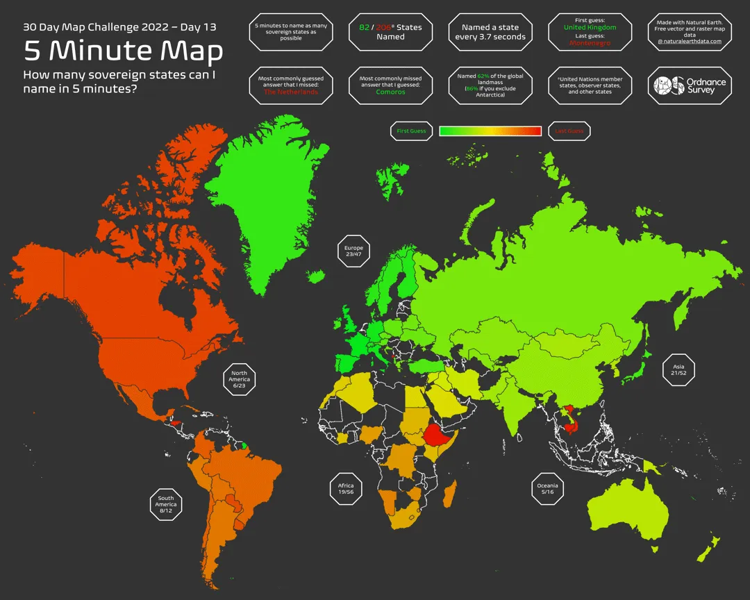 30 Day Map Challenge | Blog | OS