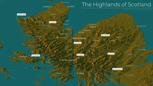 A different perspective on the Highlands with OS OpenData | Blog | OS