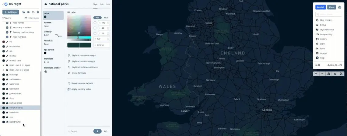 Interactive house prices map | Blog | OS