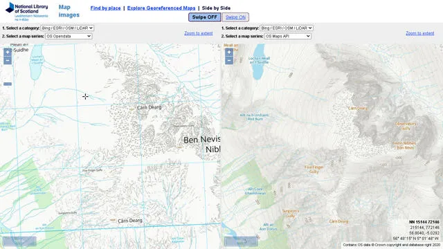 Comparing past to the present with OS Maps API layers | OS