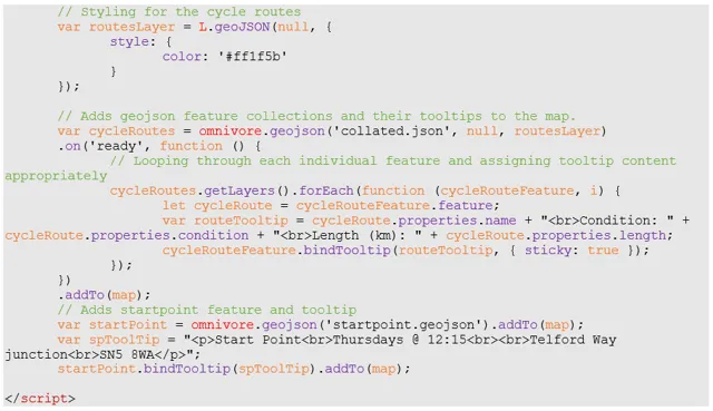 Sharing cycling routes using newly released OS APIs | OS