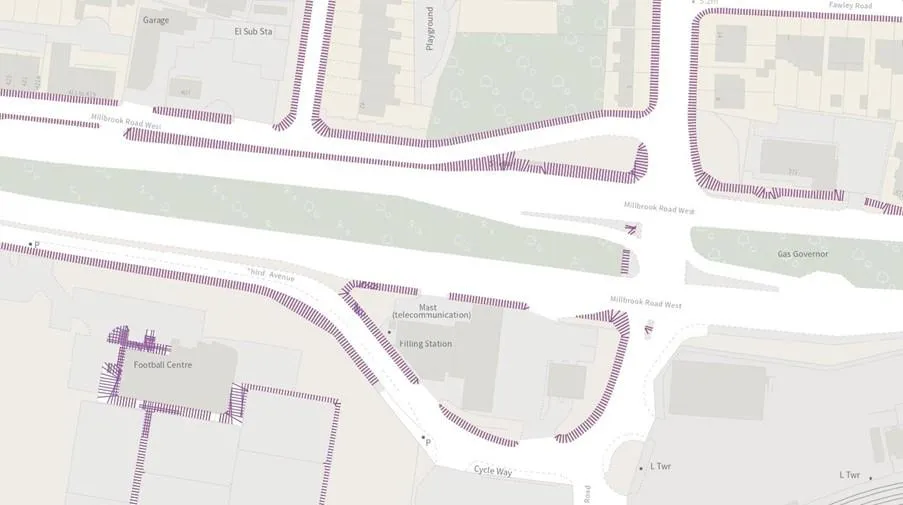 Analysing pavement widths using OS Select+Build | Blog | OS
