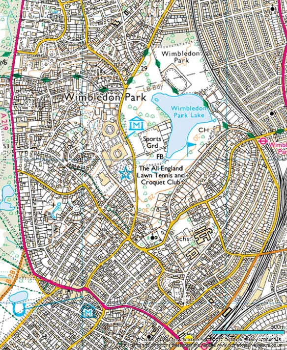 History of Wimbledon in maps | Blog | OS