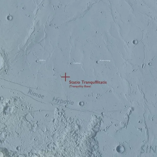 OS Moon map celebrates 50th anniversary of the Moon landing | Blog | OS