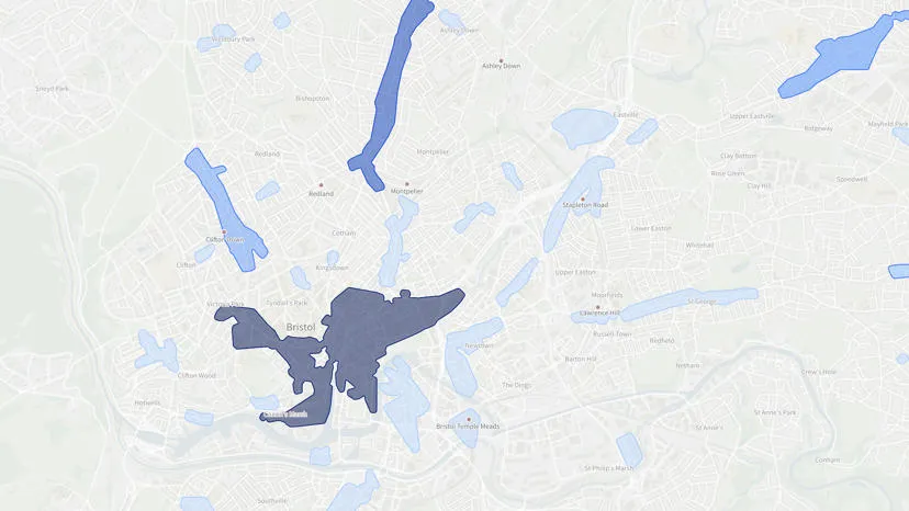 Areas and zones data | Data Products | OS