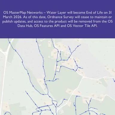 OS MasterMap Networks - Water Layer | Data Products | OS