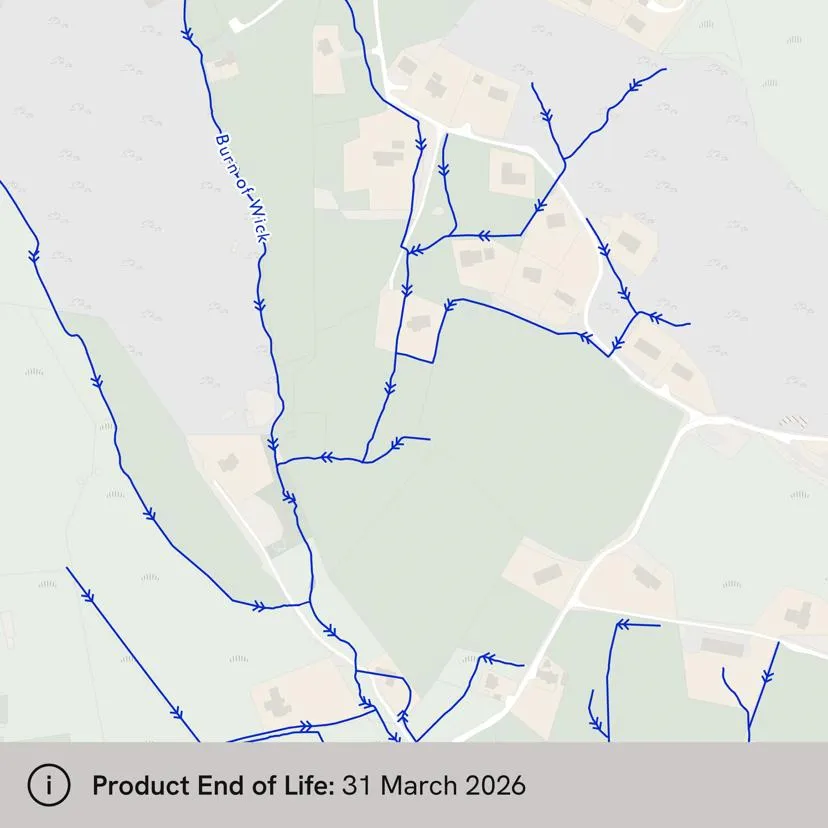 OS MasterMap Networks - Water Layer | Data Products | OS
