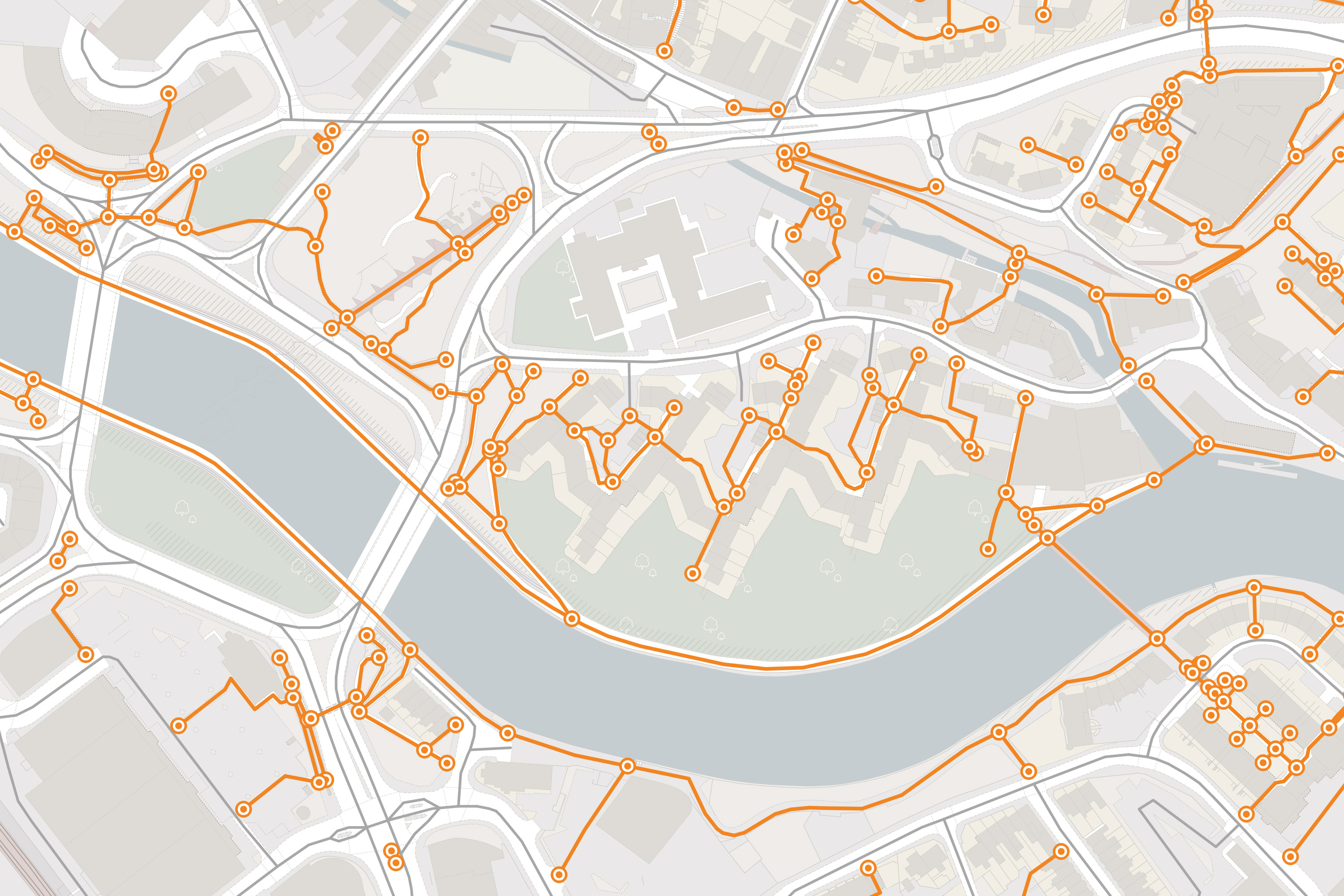 OS MasterMap Highways Network - Paths | Data Products | OS